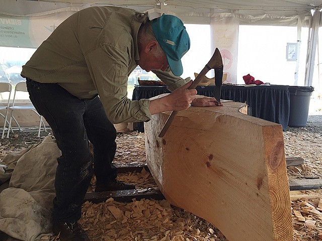 Ceremonial copper canoe taking shape | YFNCT